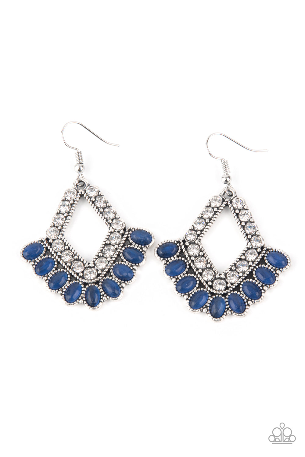 Just BEAM Happy - Blue earring 580 – Blingz By Adi